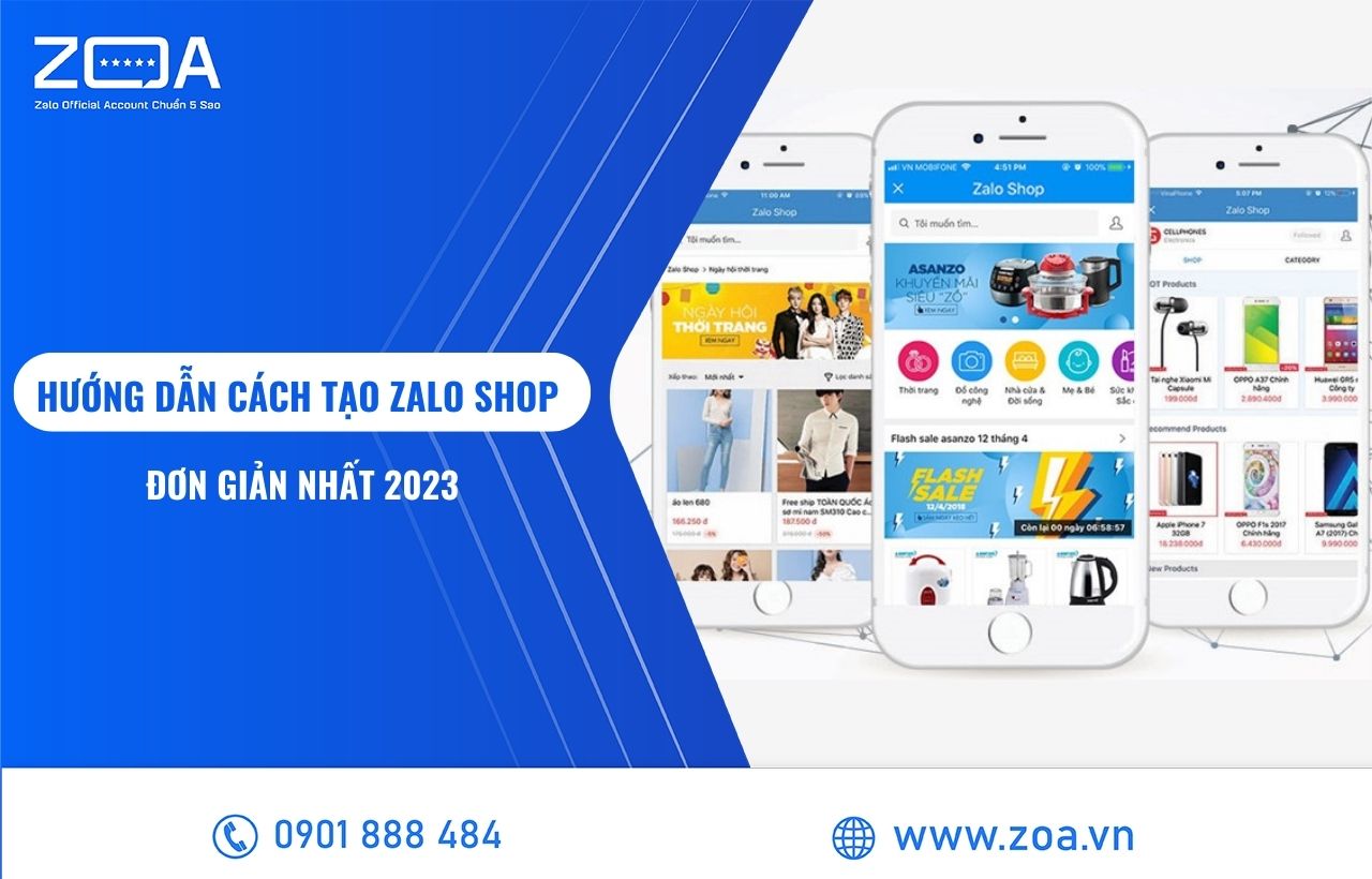 Hướng dẫn cách tạo Zalo Shop đơn giản nhất 2023